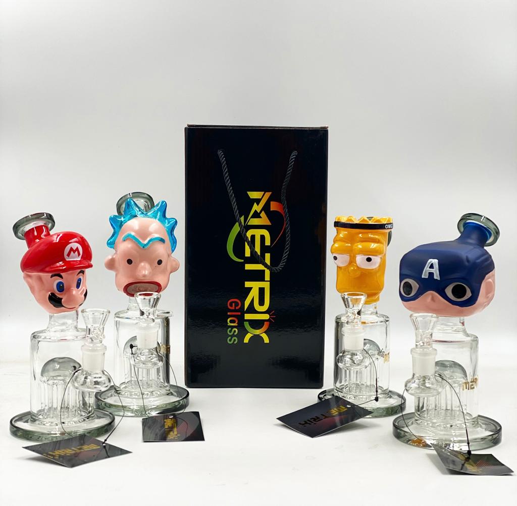 METRIX CARTOON FACE WITH 12 PERK WITH METRIX BOX ASSORTED COLORS ...