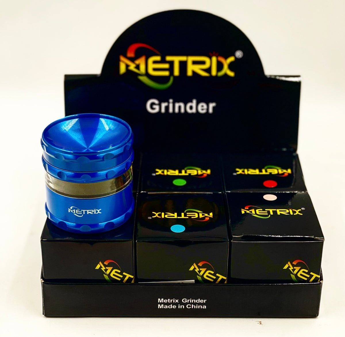 METRIX GRINDER/ METRIX GRINDER 63 MM OF 4 LAYERS WITH OPEN WINDOW ...