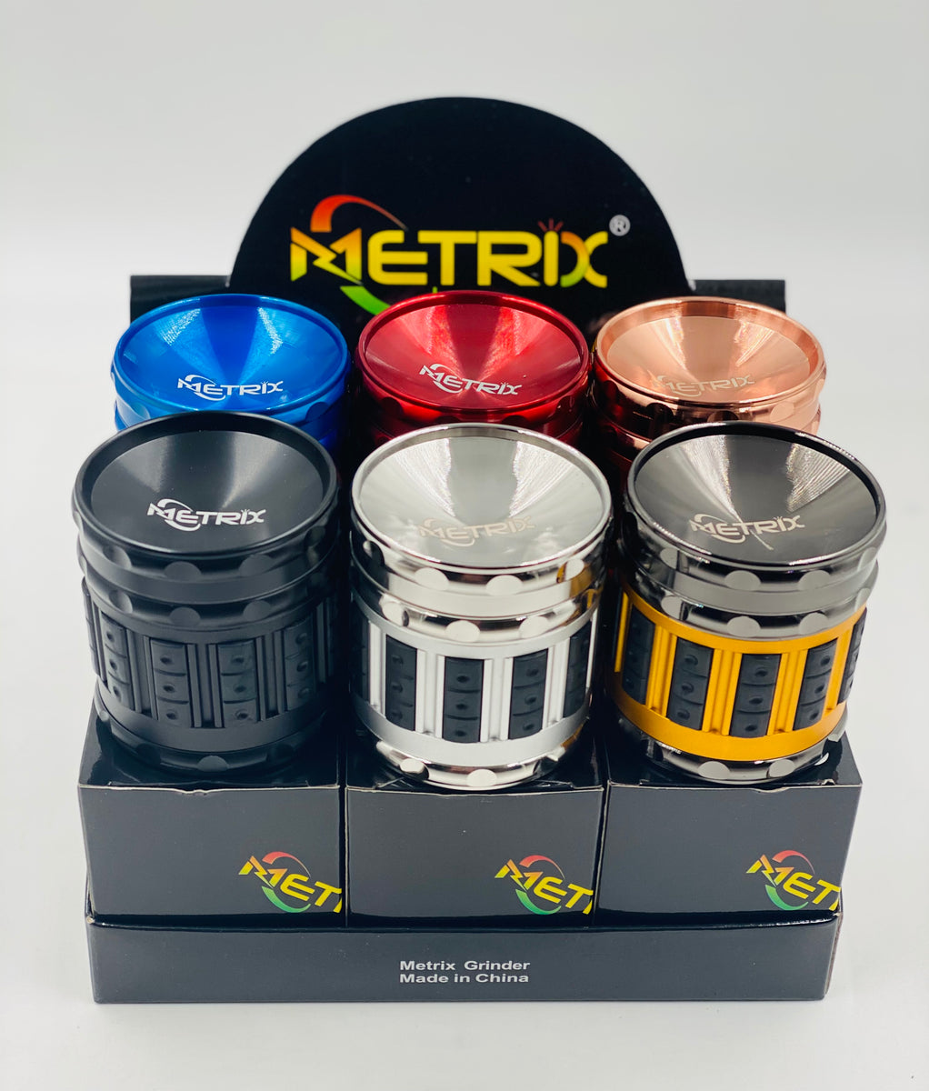 METRIX G-31 63 MM 4 LAYERS GRINDER WITH METRIX BOX – Metrix Distributions