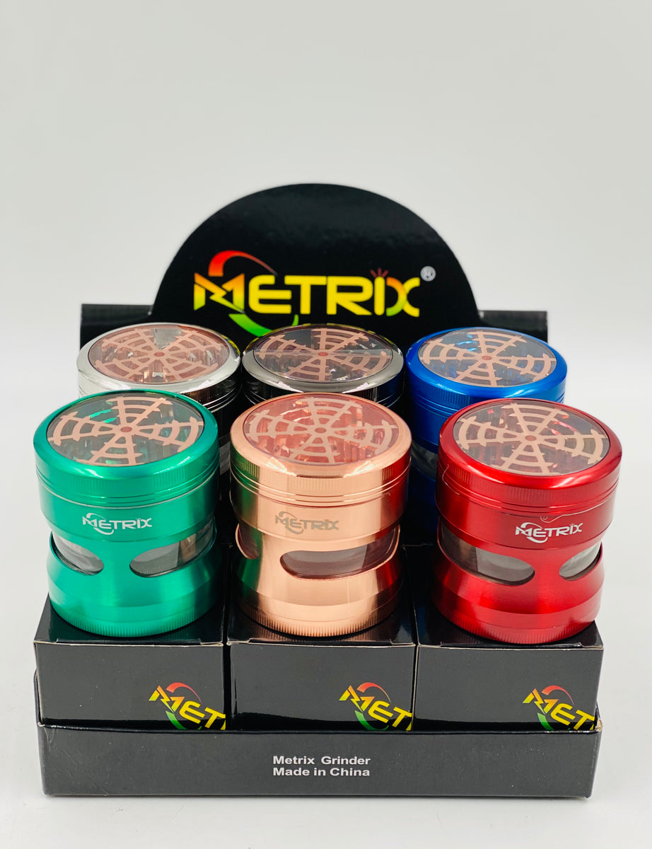 METRIX G-33 63 MM 4 LAYERS GRINDER WITH METRIX BOX – Metrix Distributions