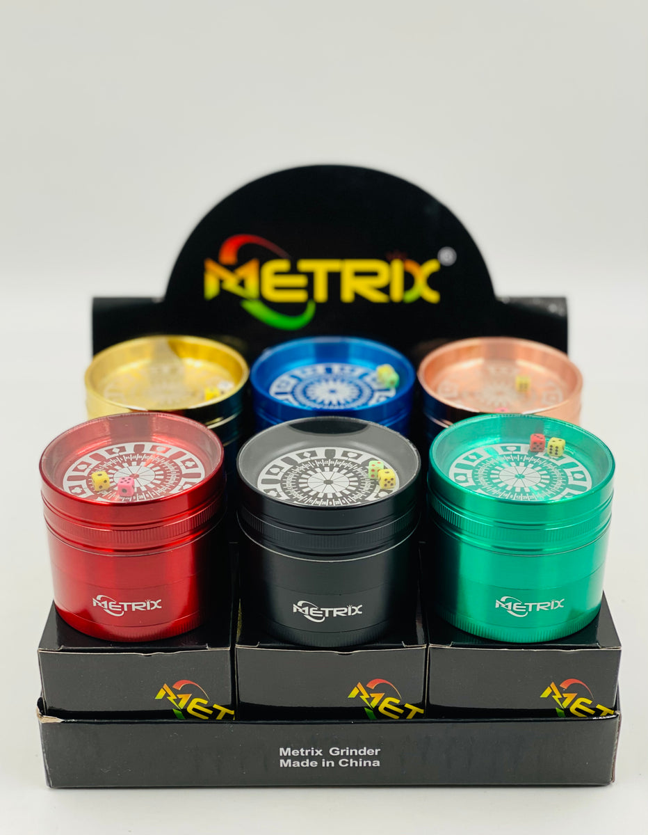 METRIX G-39 63 MM 4 LAYERS GRINDER WITH METRIX BOX – Metrix Distributions