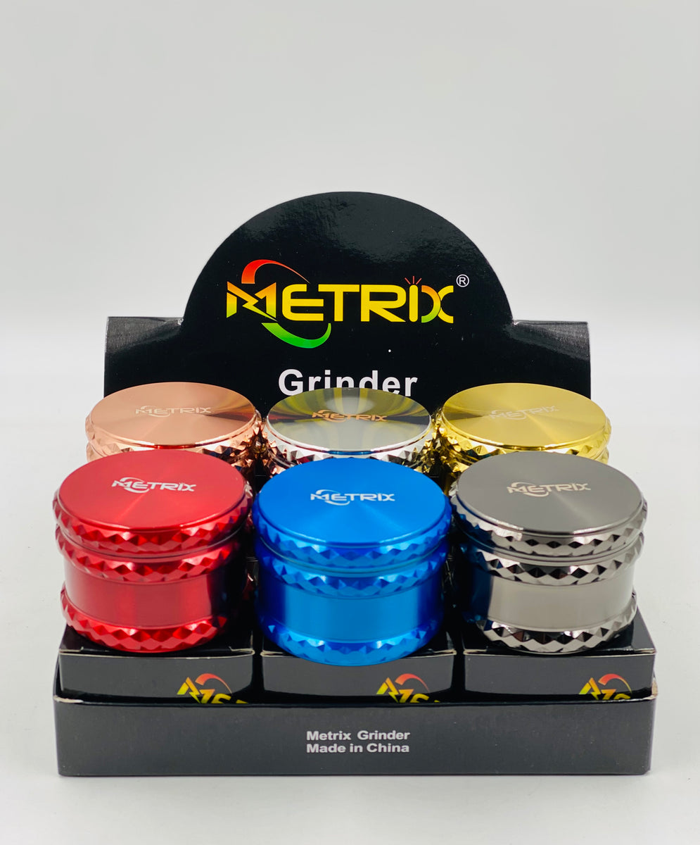 METRIX G-41 63 MM 4 LAYERS GRINDER WITH METRIX BOX – Metrix Distributions