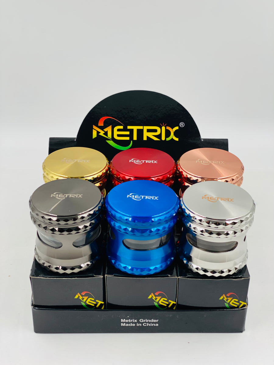 METRIX G-42 63 MM 4 LAYERS GRINDER WITH METRIX BOX – Metrix Distributions