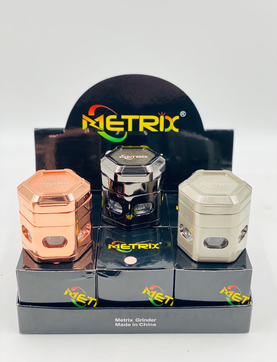 METRIX G-49 65 MM 4 LAYERS GRINDER WITH METRIX BOX – Metrix Distributions