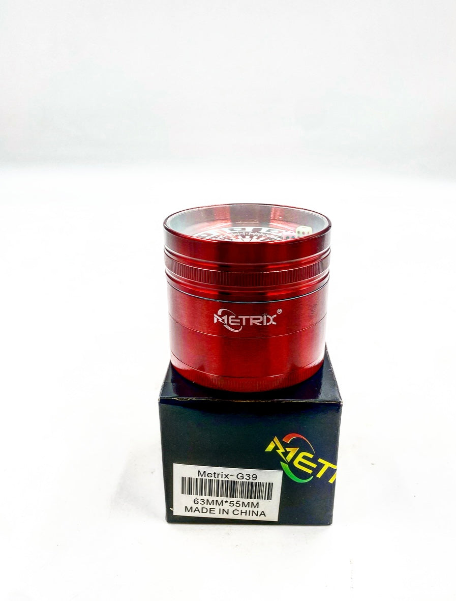 METRIX G- 39 (63 MM - 4 LAYERS GRINDER) – Metrix Distributions