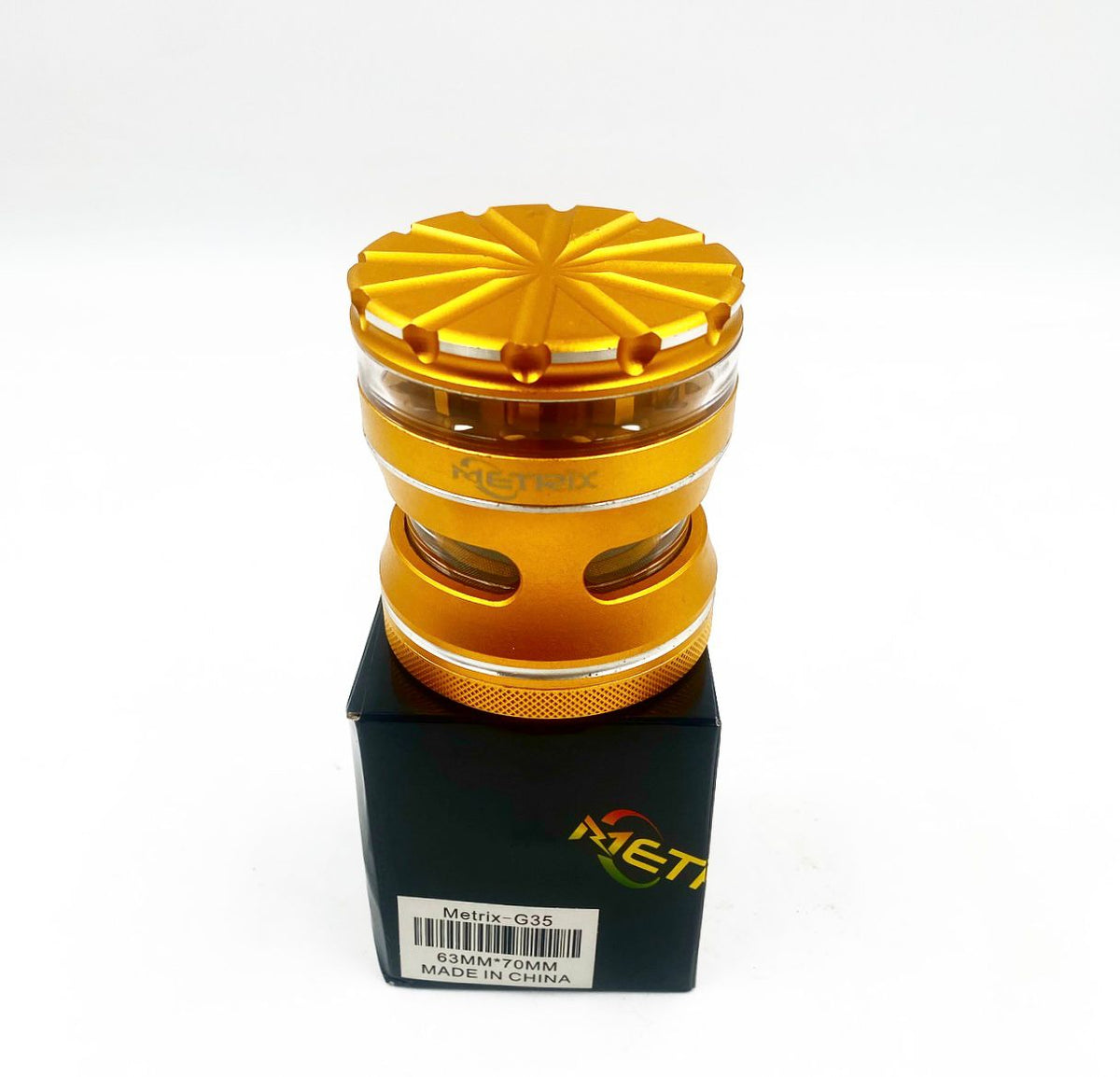 Metrix-G35 Dark Gold Grinder – Metrix Distributions